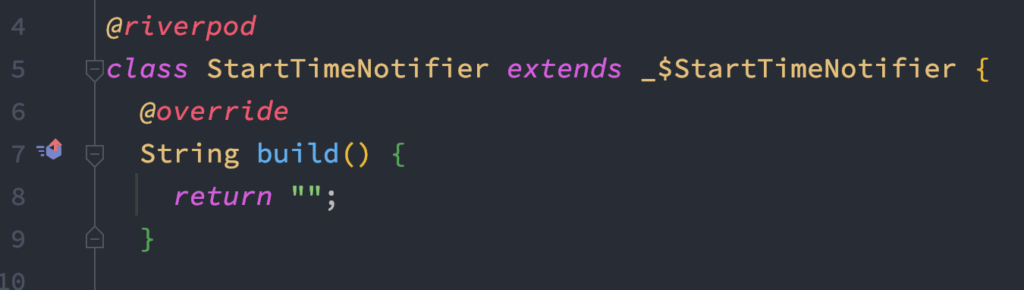 What does the Riverpod build() method do? - Learn Flutter